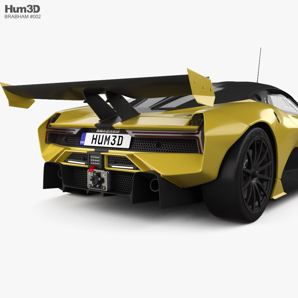 Brabham BT63 GT2 2025 3Dモデル - ダウンロード Sports car on 3DModels.org