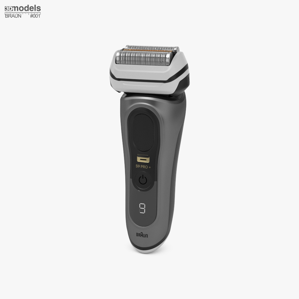 Afeitadora Eléctrica Braun Series 9 Modelo 3D - Descargar ...