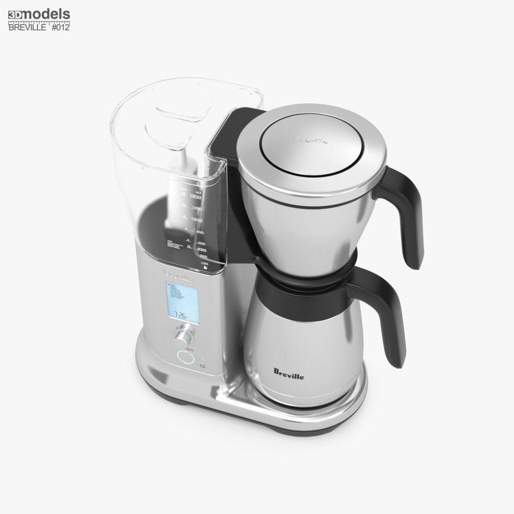Breville Precision Brewer Thermal Coffee Machine 3D model - Download ...