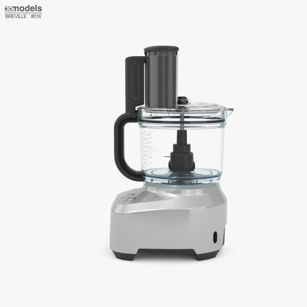 Breville Sous Chef 12 Cup Food Processor (BFP660SIL) 3D model ...