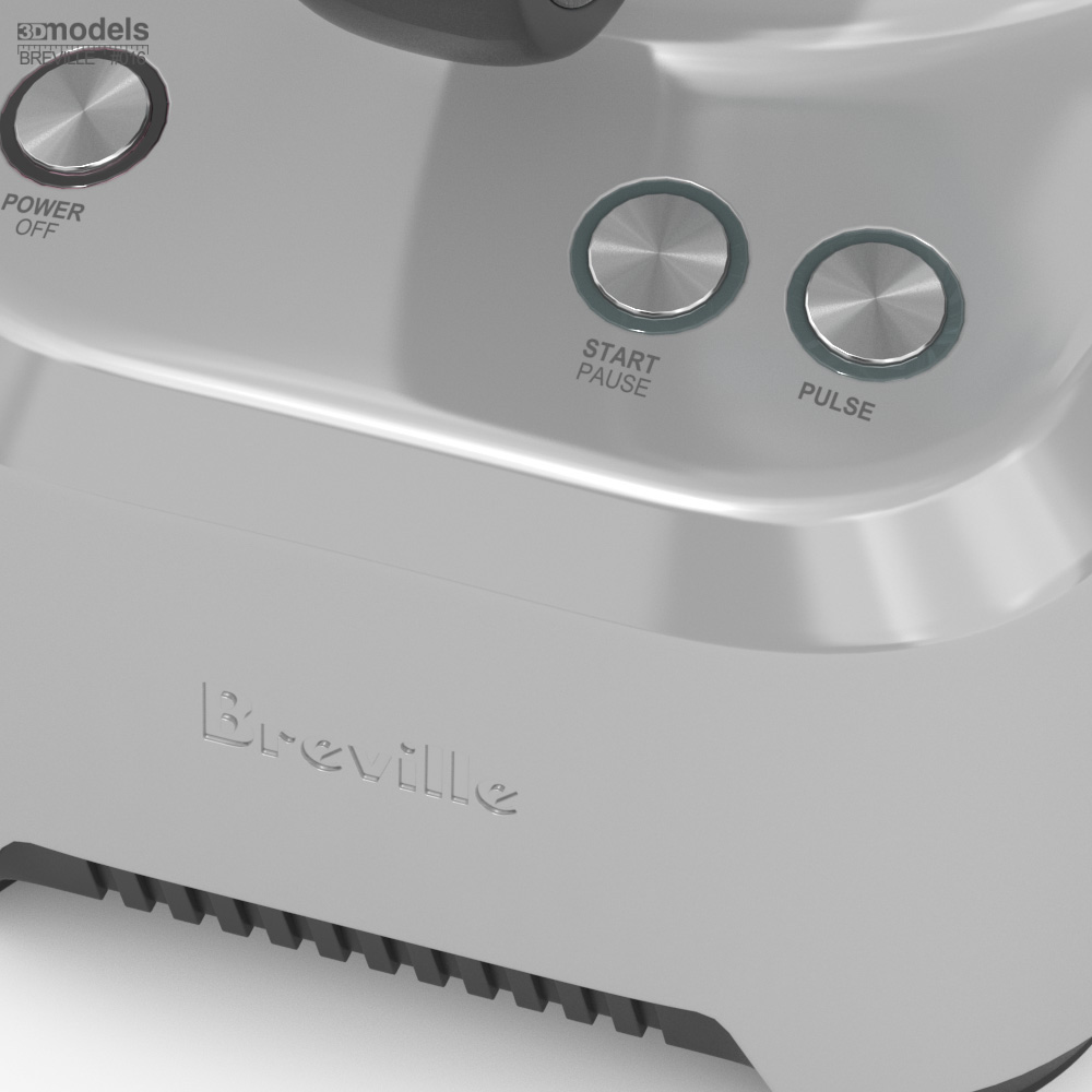 Breville Sous Chef 12 Cup Food Processor (BFP660SIL) 3D model ...