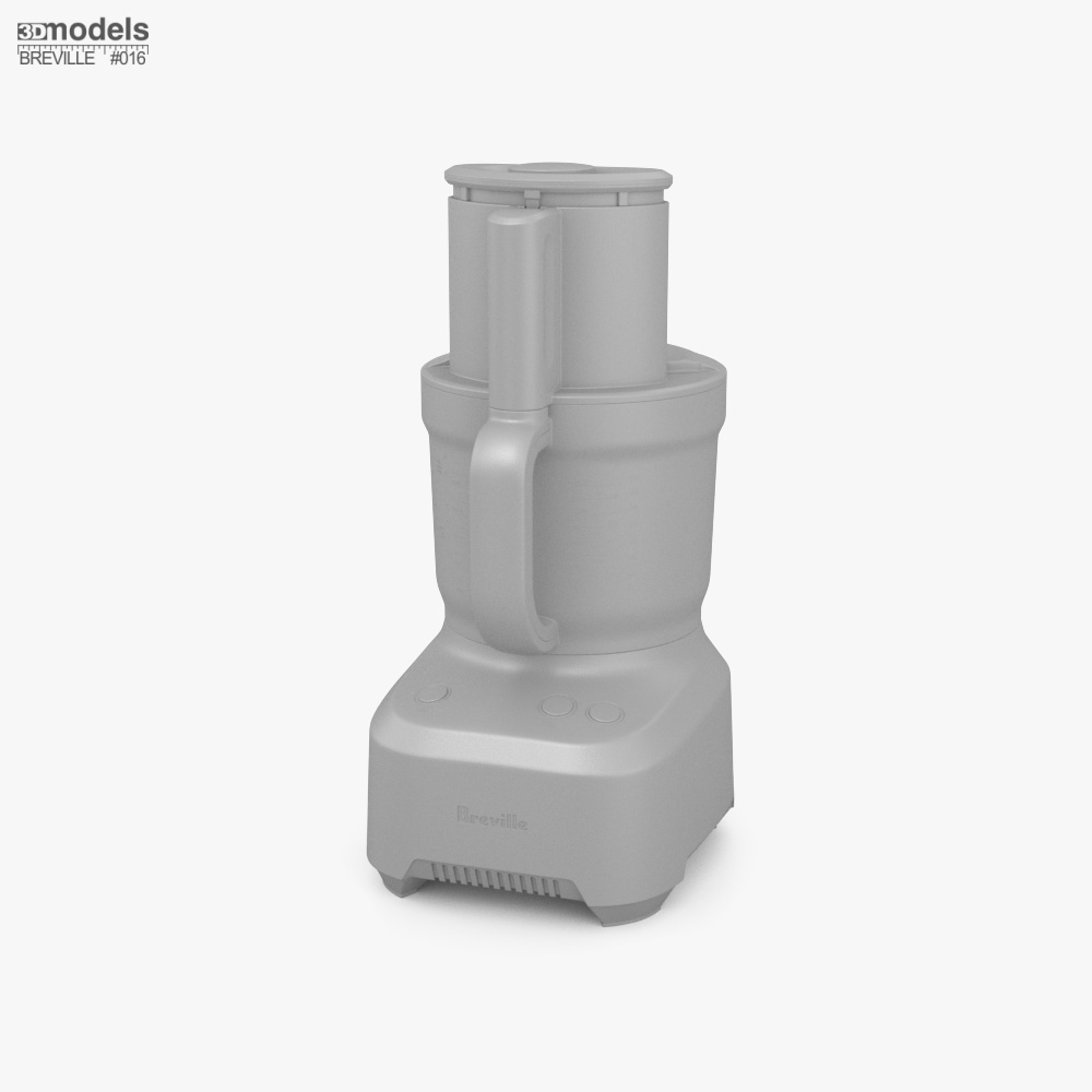 Breville Sous Chef 12 Cup Food Processor (BFP660SIL) 3D model ...