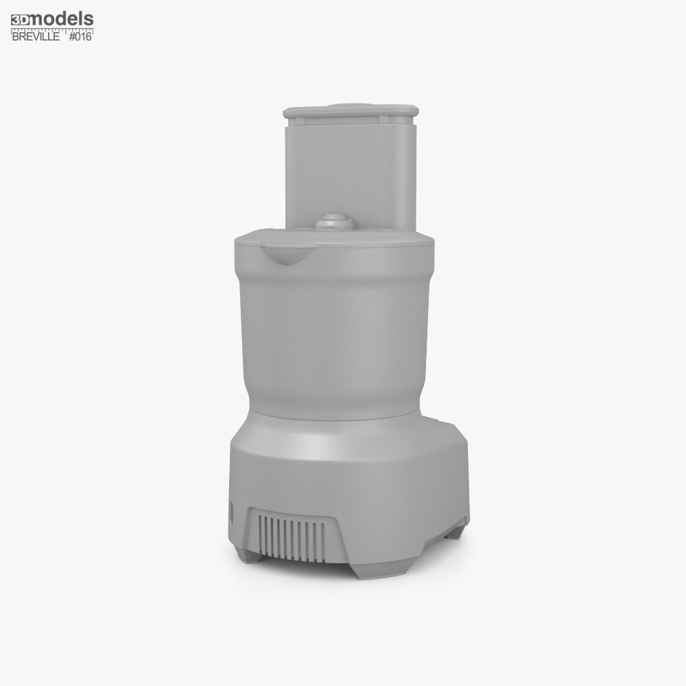 Breville Sous Chef 12 Cup Food Processor (BFP660SIL) 3D model ...