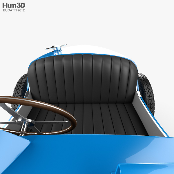 Bugatti Type 35 with HQ interior 1924 3D model - Download Sports car on ...