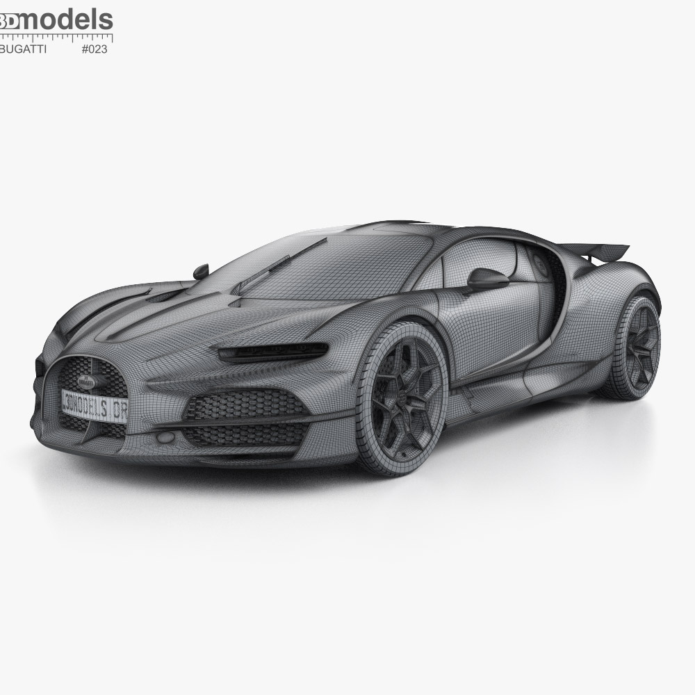 Bugatti Tourbillon 2025 3D model - Download Sports car on 3DModels.org