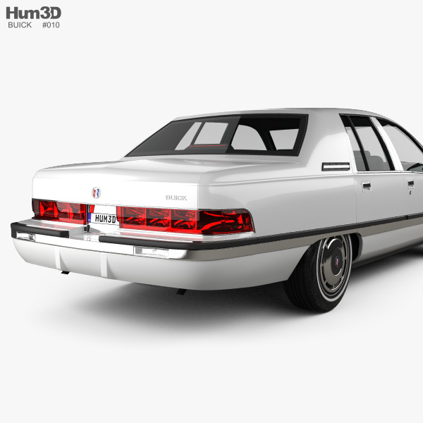 Buick Roadmaster sedan 1996 3D model - Download Sedan on 3DModels.org