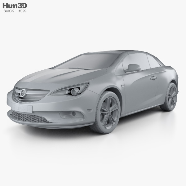 Buick Cascada Descapotable 2019 Modelo 3D - Descargar Sports car on ...