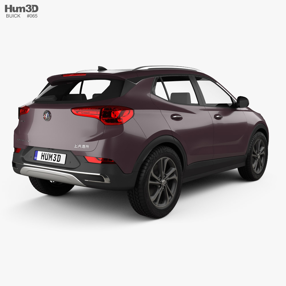 Buick Encore GX 2023 3D model - Download Crossover SUV on 3DModels.org