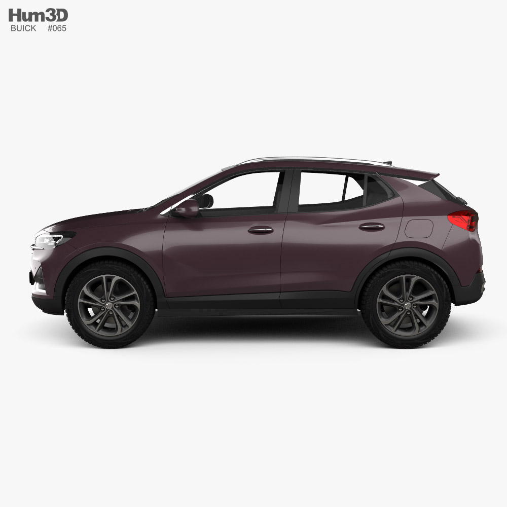Buick Encore GX 2023 3D model - Download Crossover SUV on 3DModels.org