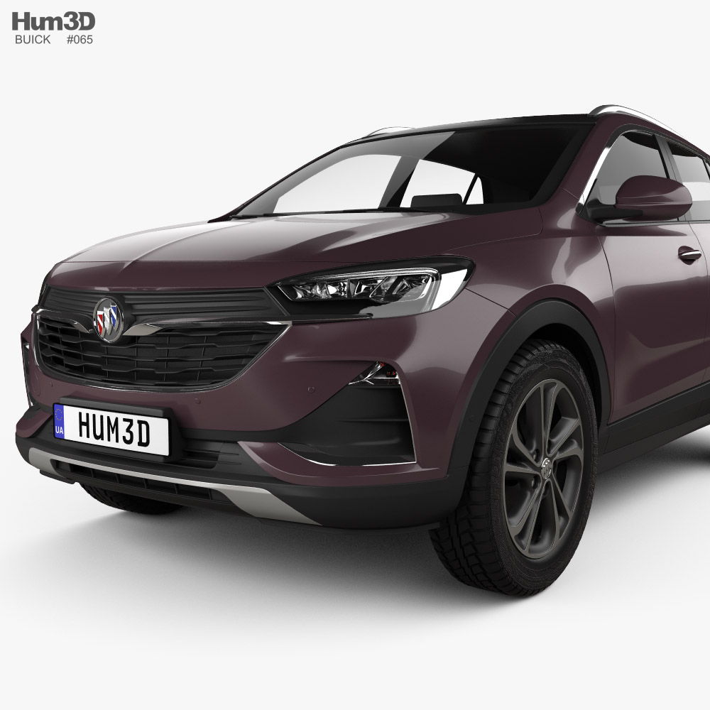 Buick Encore GX 2023 3D model - Download Crossover SUV on 3DModels.org