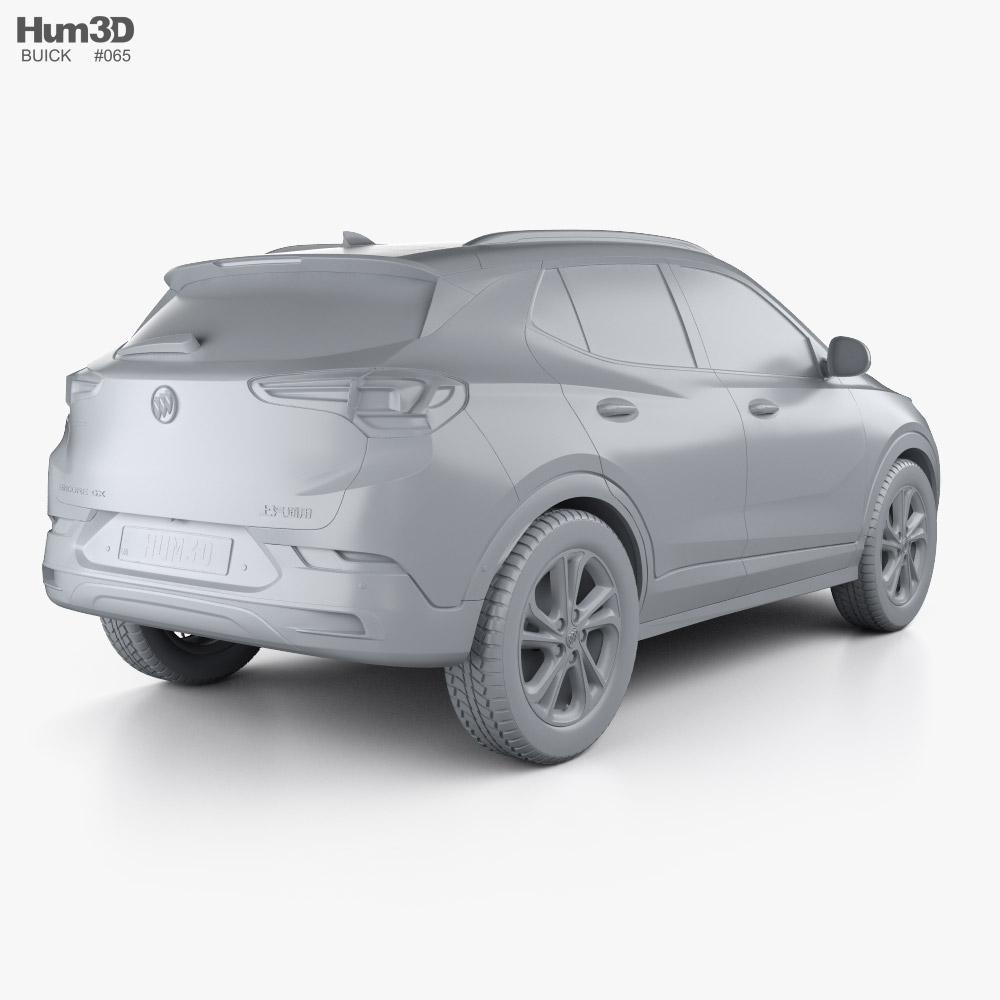 Buick Encore GX 2023 3D model - Download Crossover SUV on 3DModels.org