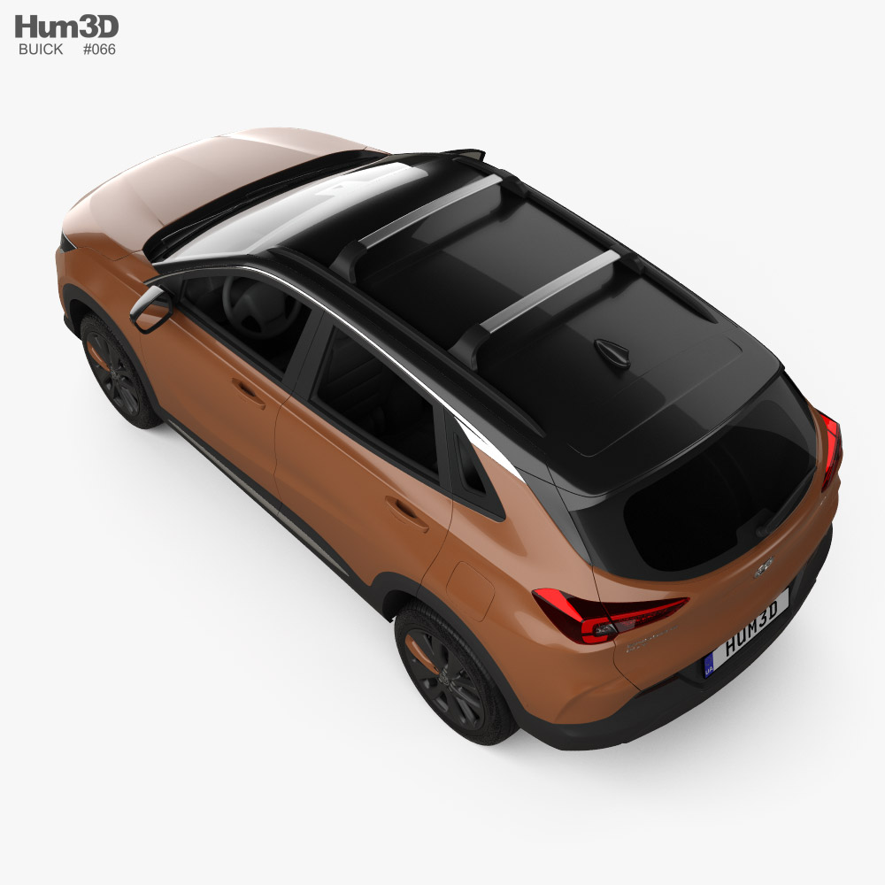 Buick Encore 2024 3D model - Download Crossover SUV on 3DModels.org