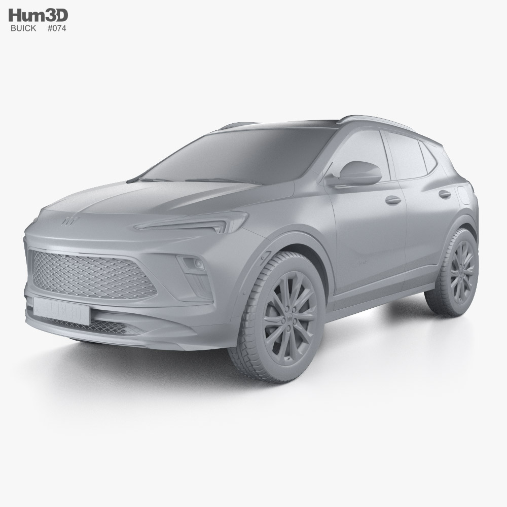 Buick Encore GX Avenir 2025 3D 모델 - 다운로드 Crossover SUV on 3DModels.org