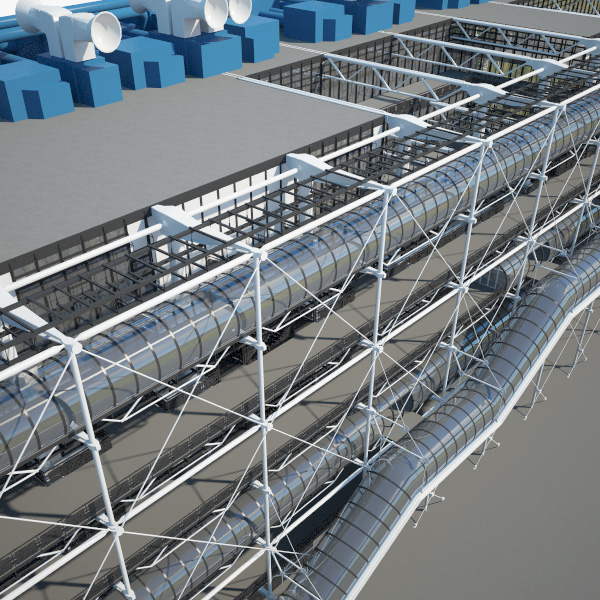 Centro Pompidou Modelo 3D - Descargar Edificios activado 3DModels.org