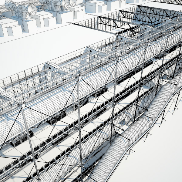 Centro Pompidou Modelo 3D - Descargar Edificios activado 3DModels.org