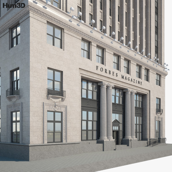 Forbes Building 3D model - Download Buildings on 3DModels.org