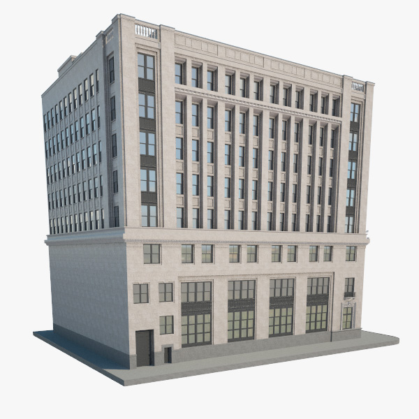 Forbes Building 3D model - Download Buildings on 3DModels.org