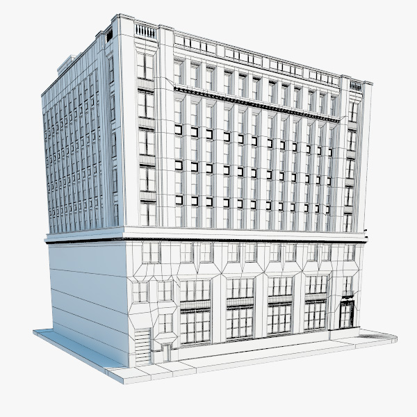 Forbes Building 3D model - Download Buildings on 3DModels.org