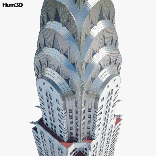 Chrysler Building 3D model - Download Buildings on 3DModels.org