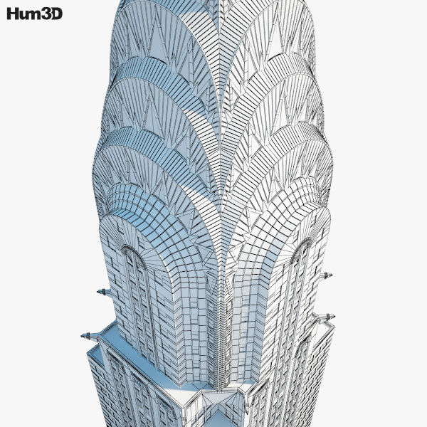 Chrysler Building 3D model - Download Buildings on 3DModels.org