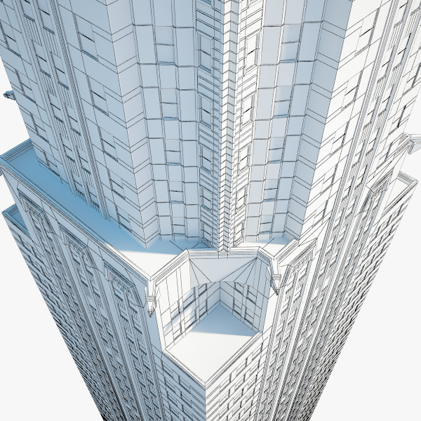 Chrysler Building 3D model - Download Buildings on 3DModels.org