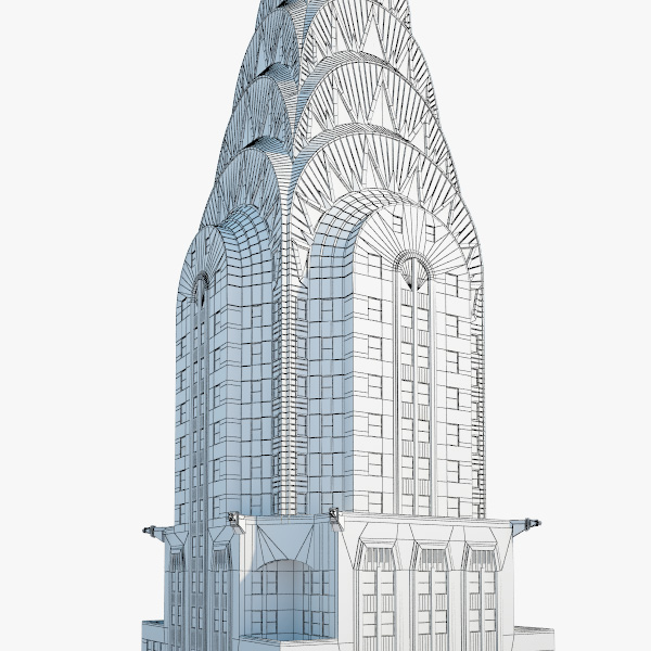 Chrysler Building 3D model - Download Buildings on 3DModels.org