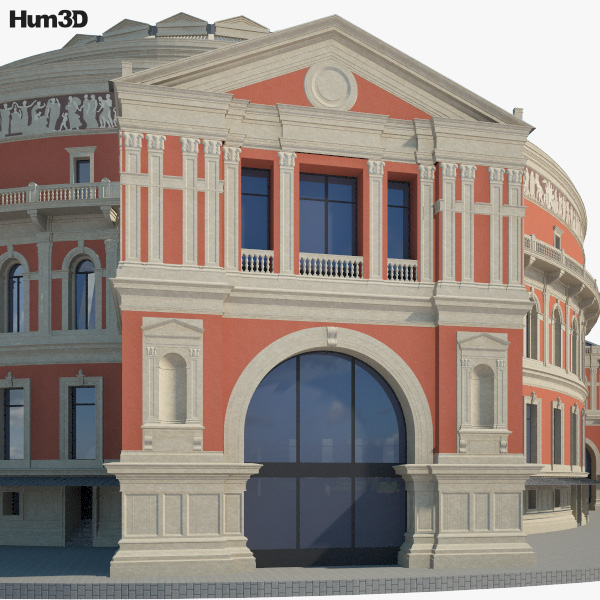 Royal Albert Hall 3D model - Download Buildings on 3DModels.org