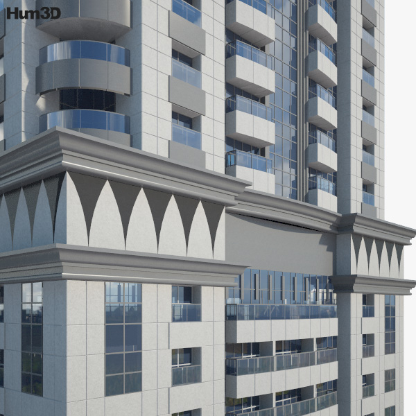 Torre Princesa Modelo 3D - Descargar Edificios on 3DModels.org