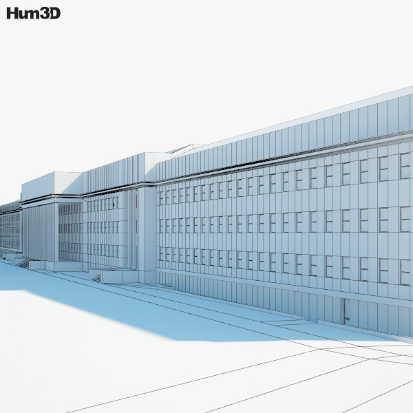 El Pentágono Modelo 3D - Descargar Edificios activado 3DModels.org