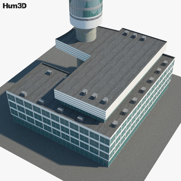 BT Tower 3D model - Download Buildings on 3DModels.org