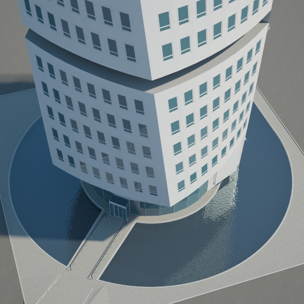 Rascacielos Turning Torso por Santiago Calatrava Modelo 3D - Descargar ...