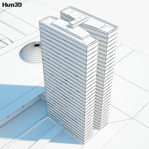 National Congress of Brazil Building 3D model - Download Buildings on ...