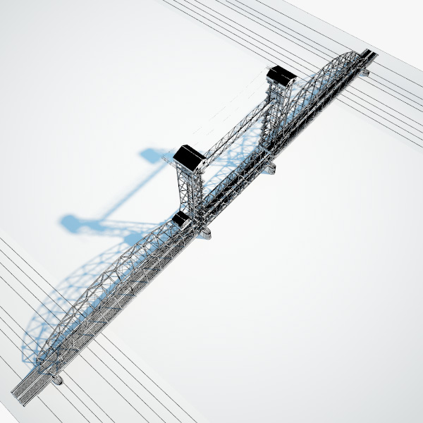 Puente Levadizo Ferroviario de Rostov Modelo 3D - Descargar ...