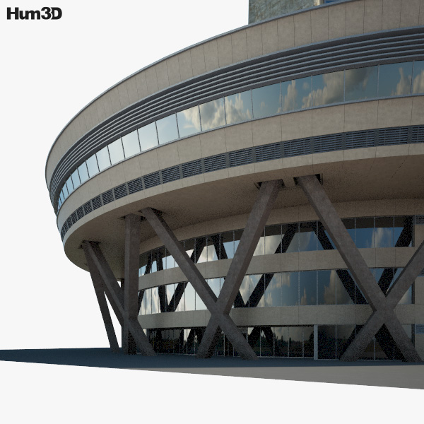 Milad Tower 3D model - Download Buildings on 3DModels.org