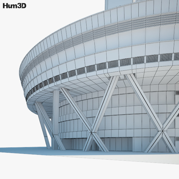 Milad Tower 3D model - Download Buildings on 3DModels.org