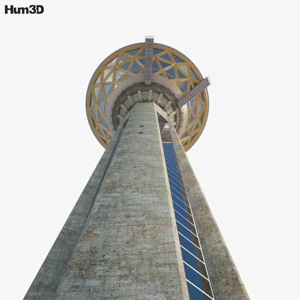 Milad Tower 3D model - Download Buildings on 3DModels.org