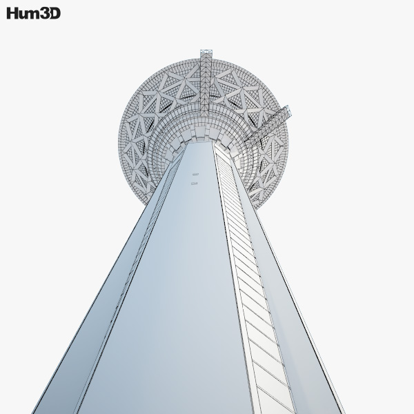 Milad Tower 3D model - Download Buildings on 3DModels.org
