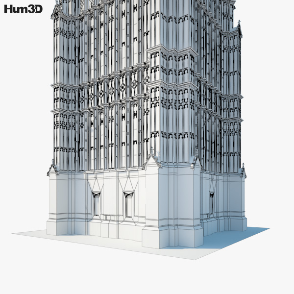 Big Ben 3D model - Download Buildings on 3DModels.org