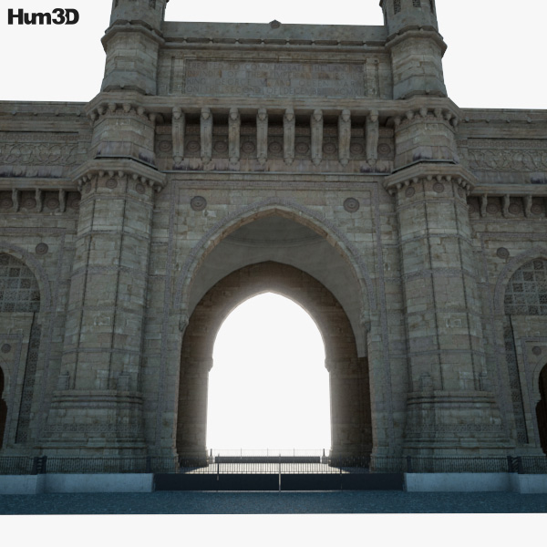 Gateway of India 3D model - Download Buildings on 3DModels.org