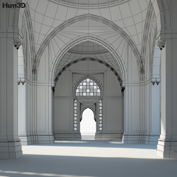 Gateway of India 3D model - Download Buildings on 3DModels.org