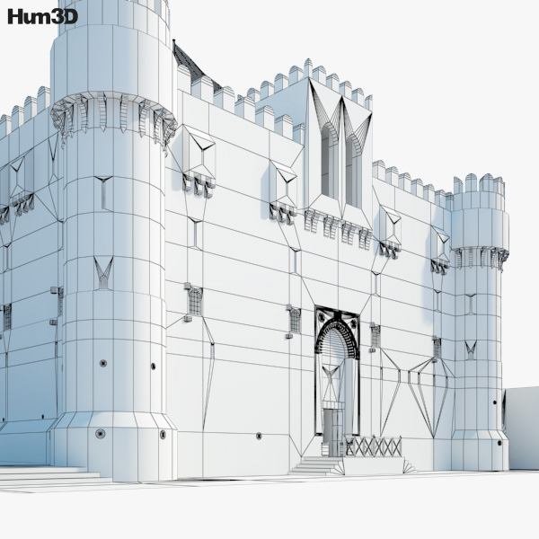 Citadel of Qaitbay 3D model - Download Buildings on 3DModels.org