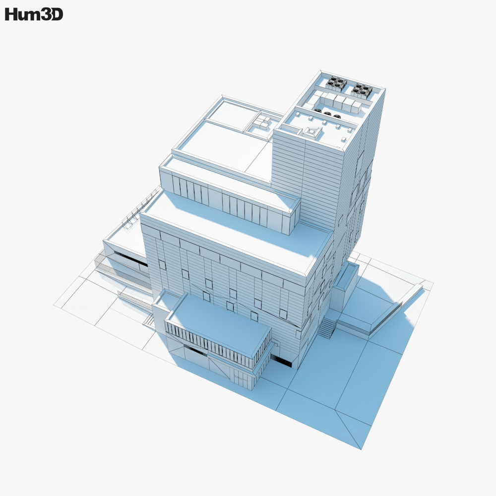 The New Art Gallery Walsall 3D model - Download Buildings on 3DModels.org