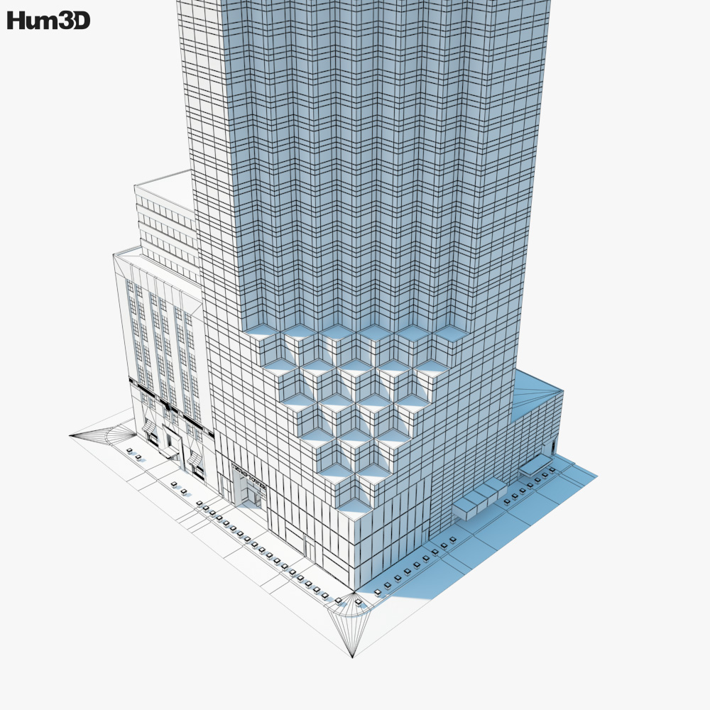Trump Tower 3D model - Download Buildings on 3DModels.org