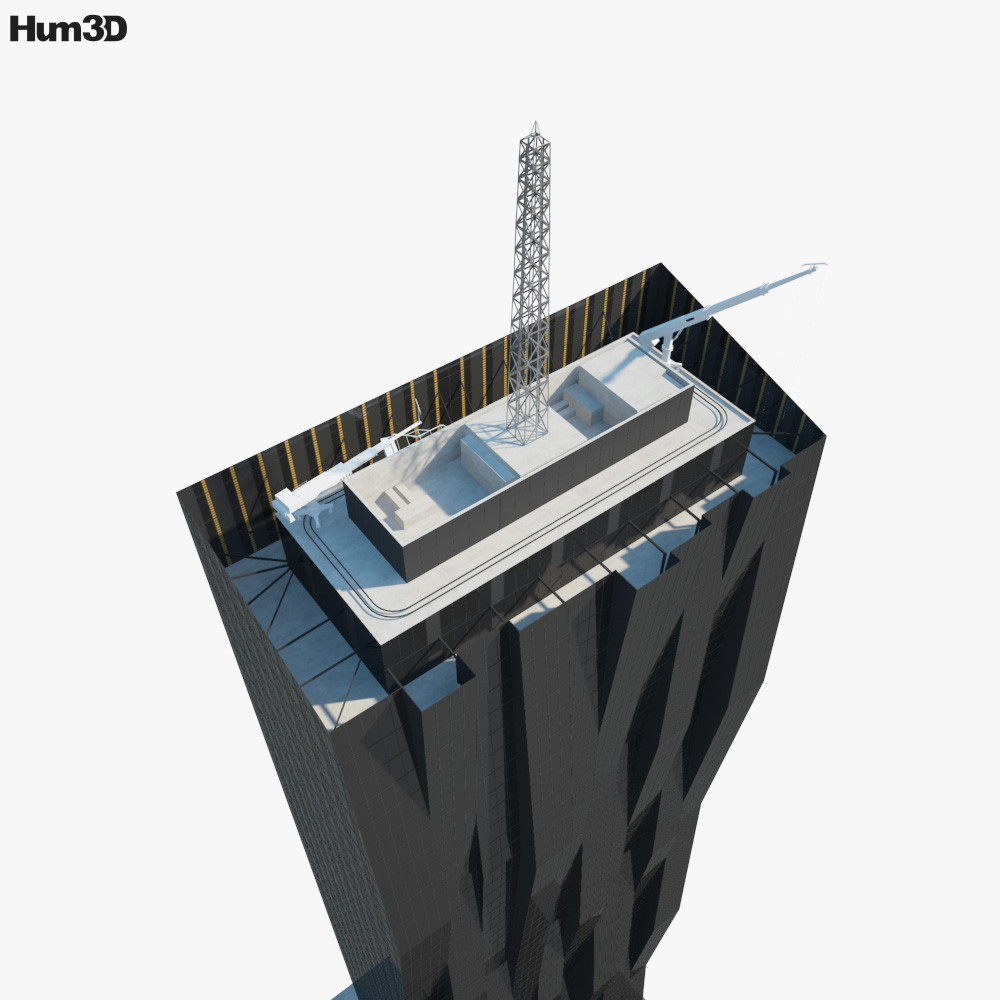 DC Tower de Viena Modelo 3D - Baixar Edifício no 3DModels.org