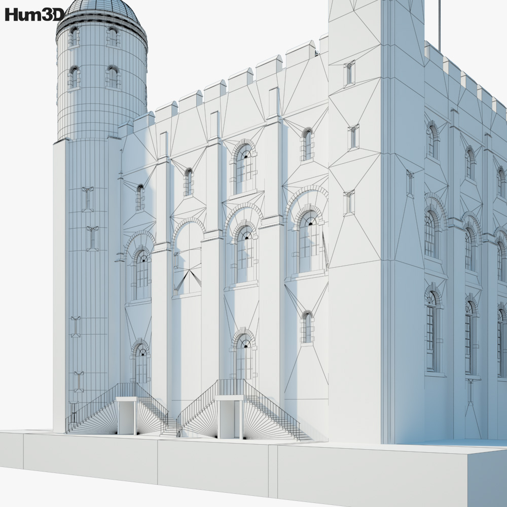 Tower of London 3D model - Download Buildings on 3DModels.org