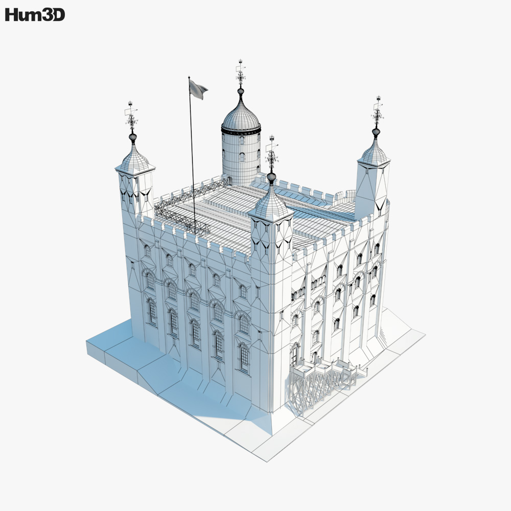 Tower of London 3D model - Download Buildings on 3DModels.org