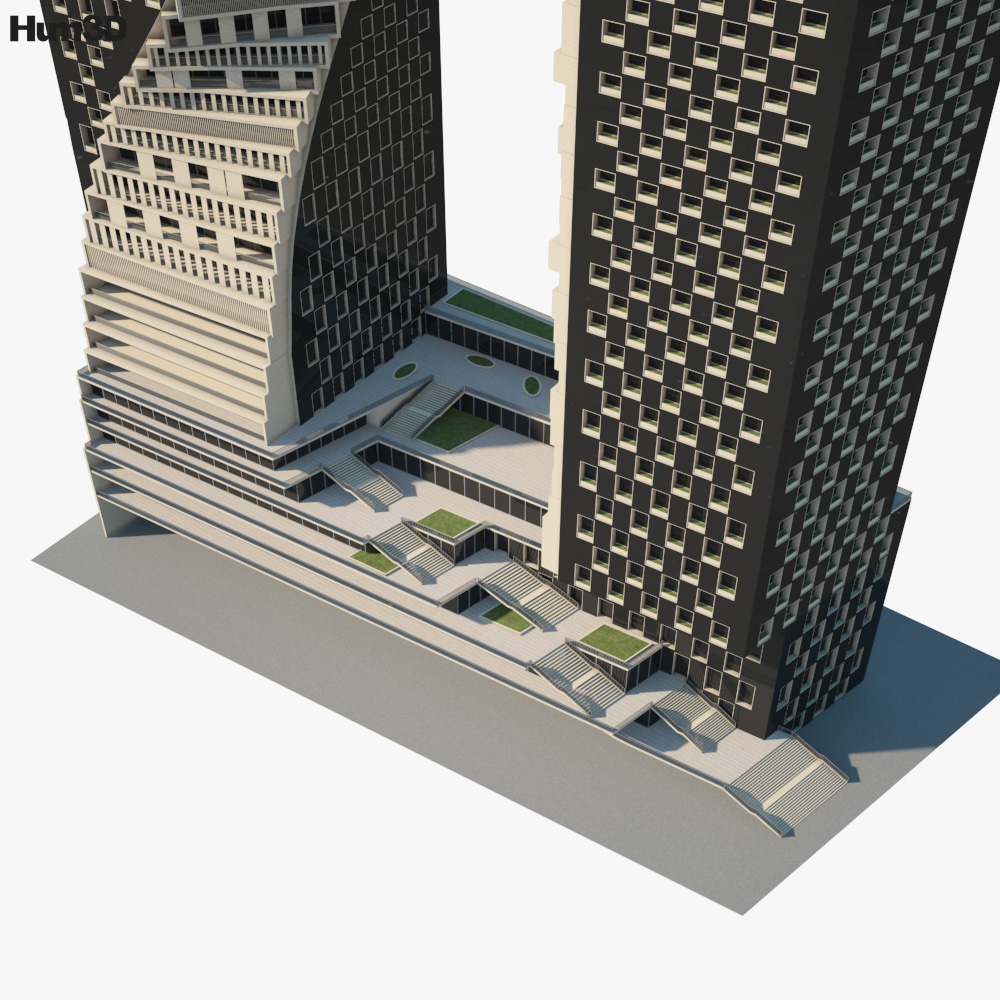 Southbank by Beulah 3D model - Download Buildings on 3DModels.org