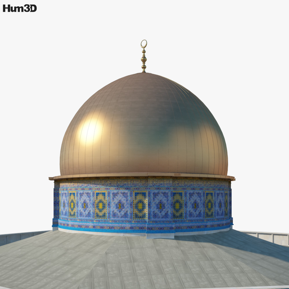 Dome of the Rock 3D model - Download Buildings on 3DModels.org