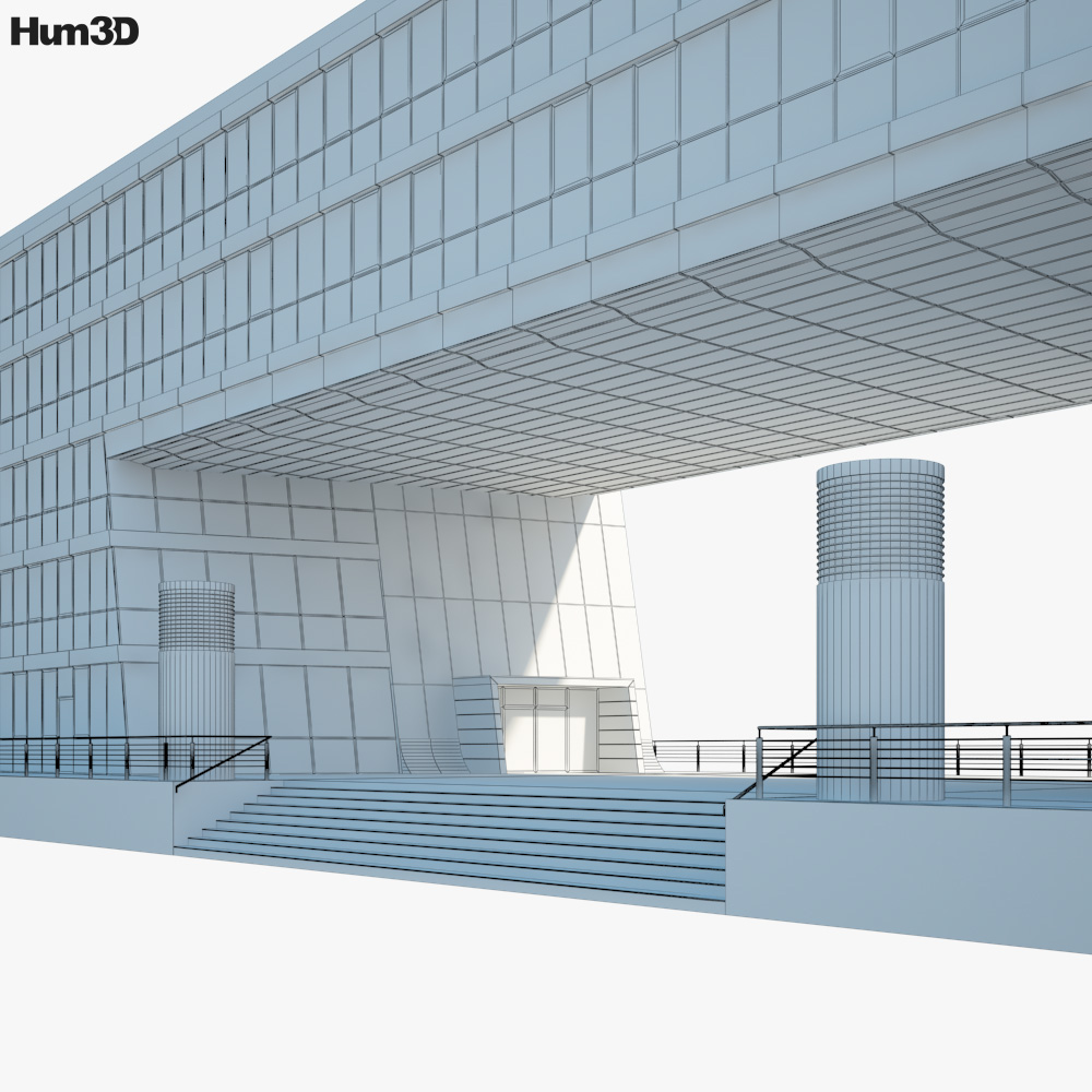 Microsoft Office Building Cologne 3D model - Download Buildings on ...