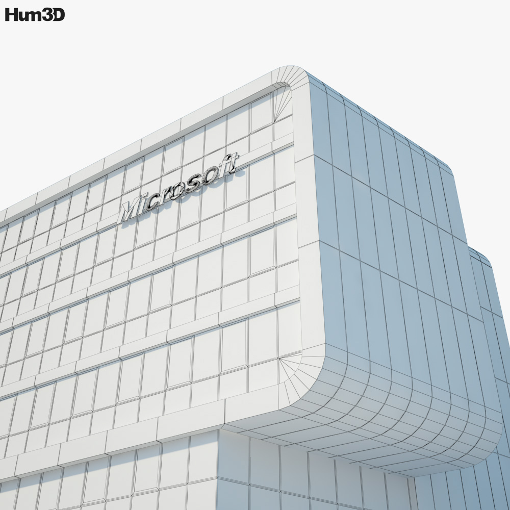 Microsoft Office Building Cologne 3D model - Download Buildings on ...